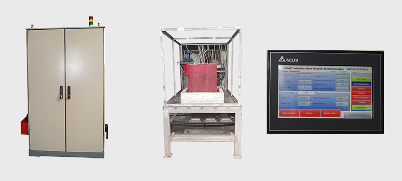 INDUCTION BOTTOM POURING MACHINE